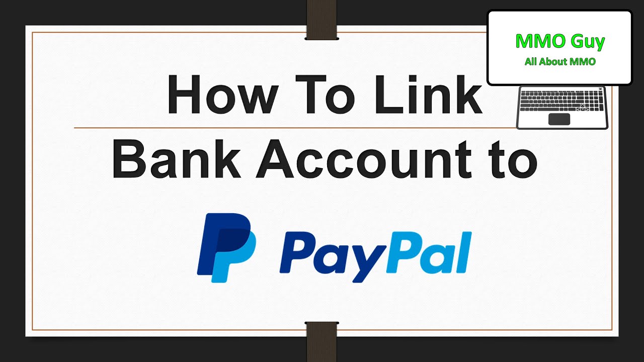 How To Link Bank Account To PayPal - YouTube