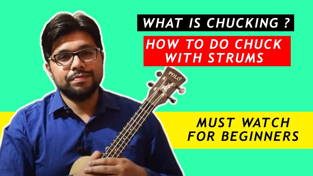 How to CHUCK on UKULELE - LESSON 4 (Easy Way) - YouTube