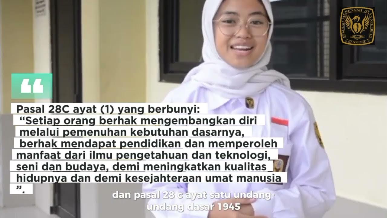 Caleg Parlemen Remaja 2024_Riza Ihda Aulannisa_Dapil Jawa Barat II - YouTube