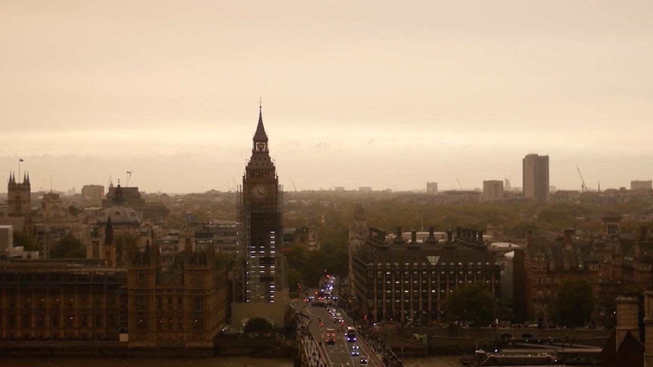 London Sky Is Orange - YouTube