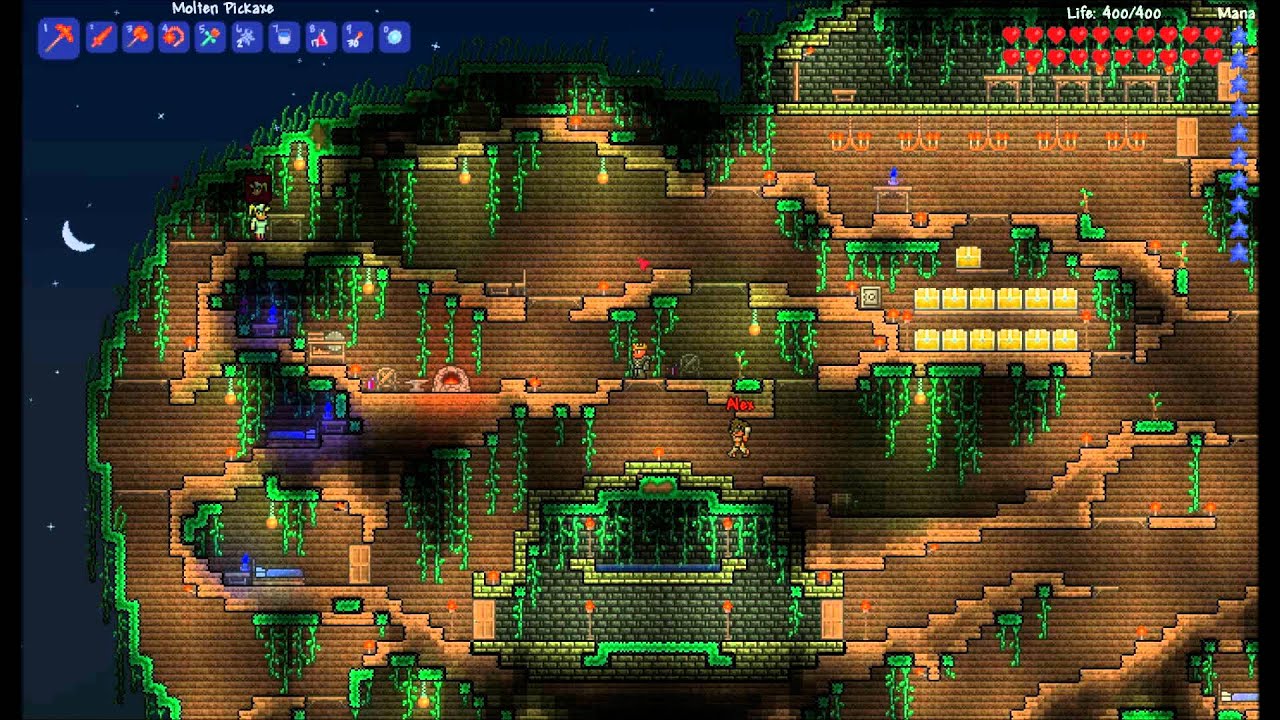 Terraria - Epic Treehouse - YouTube