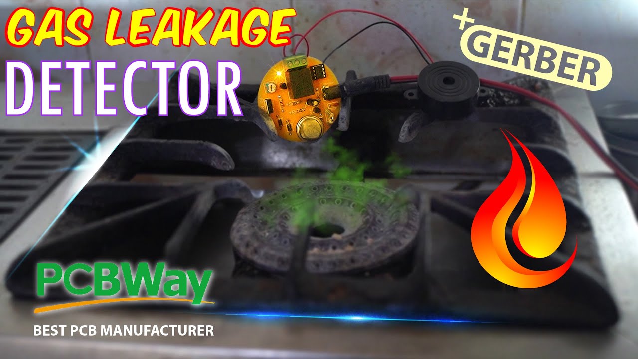 How to make PCB Gas Leakage Detector Professional PCB in $5 - YouTube
