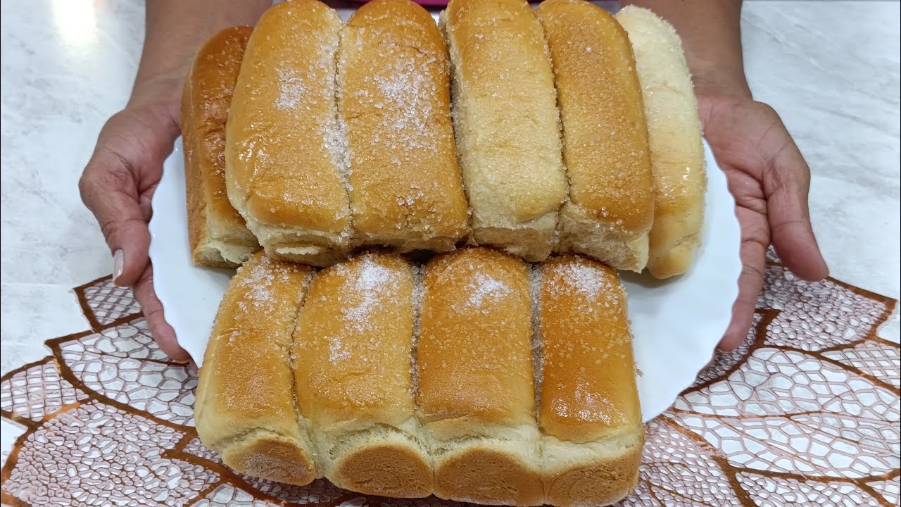PÃO DOCE SIMPLES PARA O SEU LANCHE|#kdeliciacozinha - YouTube