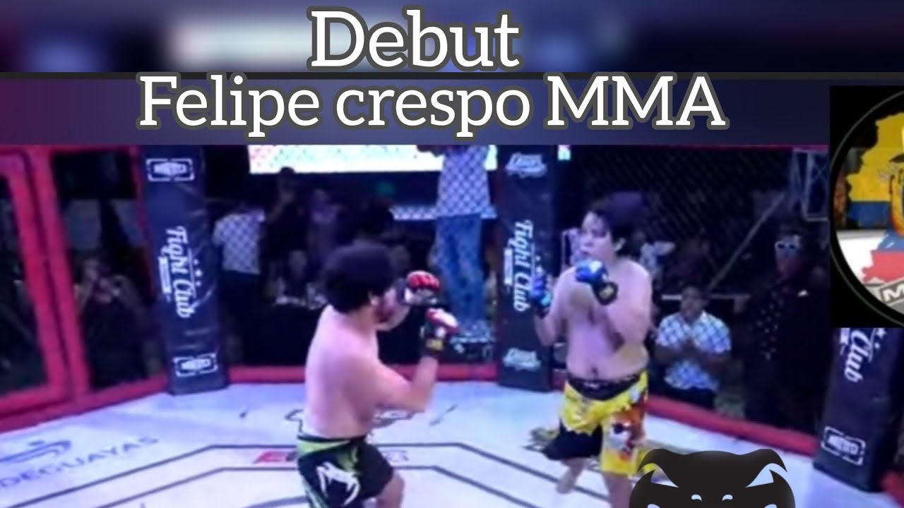 Felipe crespo Debut en MMA #Ecuador #youtubers #influencias #viral ...
