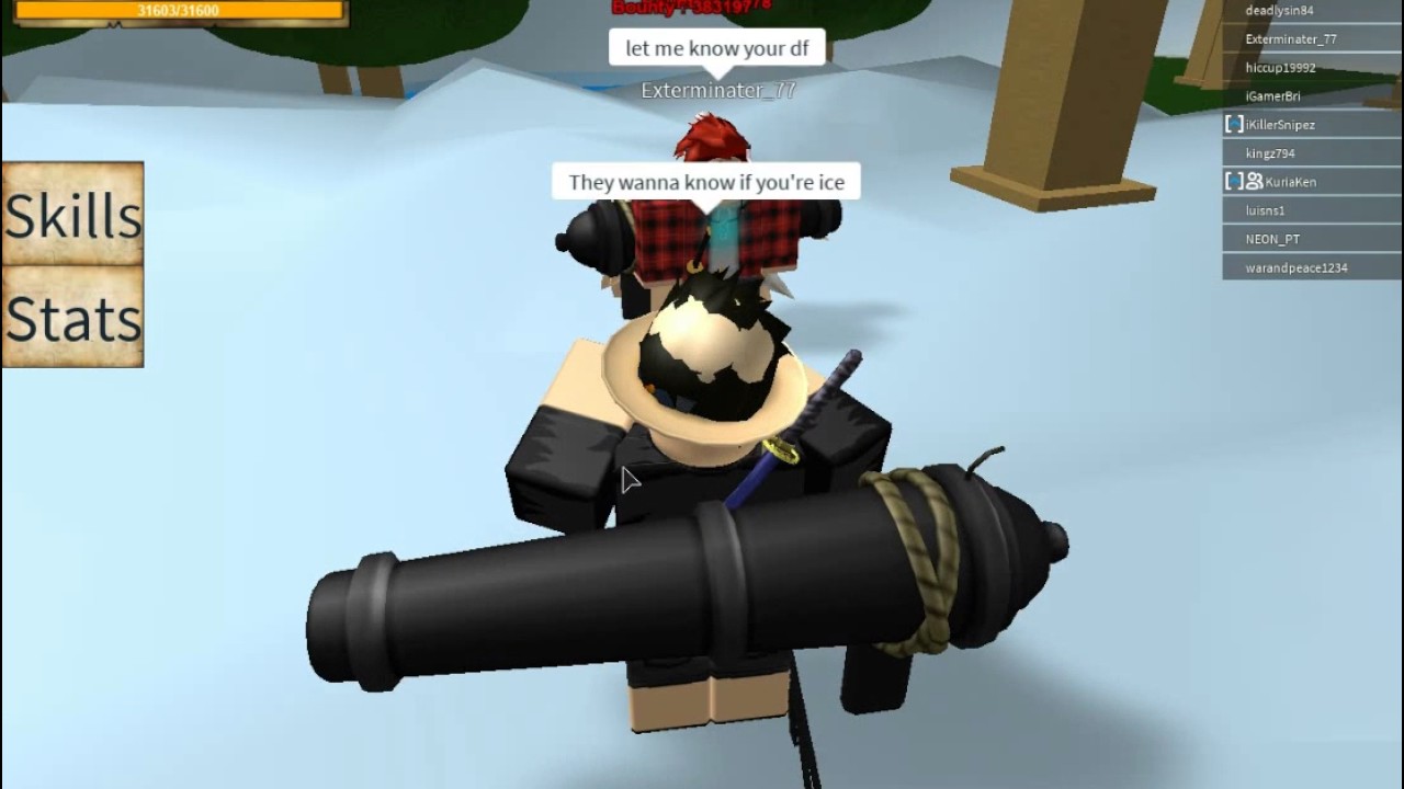 Roblox: One Piece Burning Legacy- Ice is not logia (Desc) - YouTube