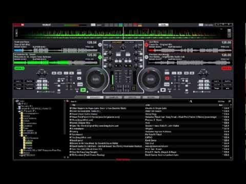 virtualDJ mix pro - hercules DJ4set - YouTube