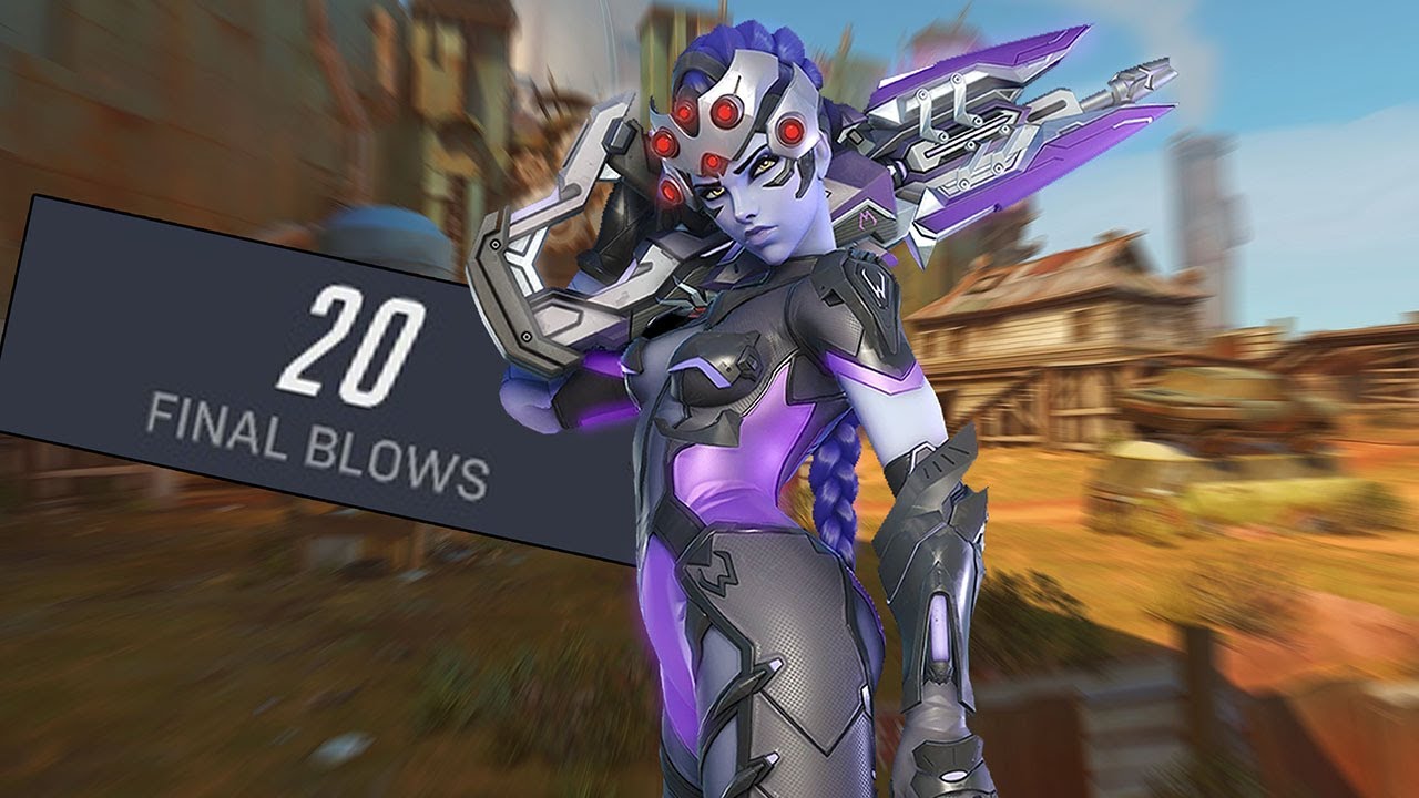 Overwatch 2 - Widowmaker grandmaster gameplay - YouTube