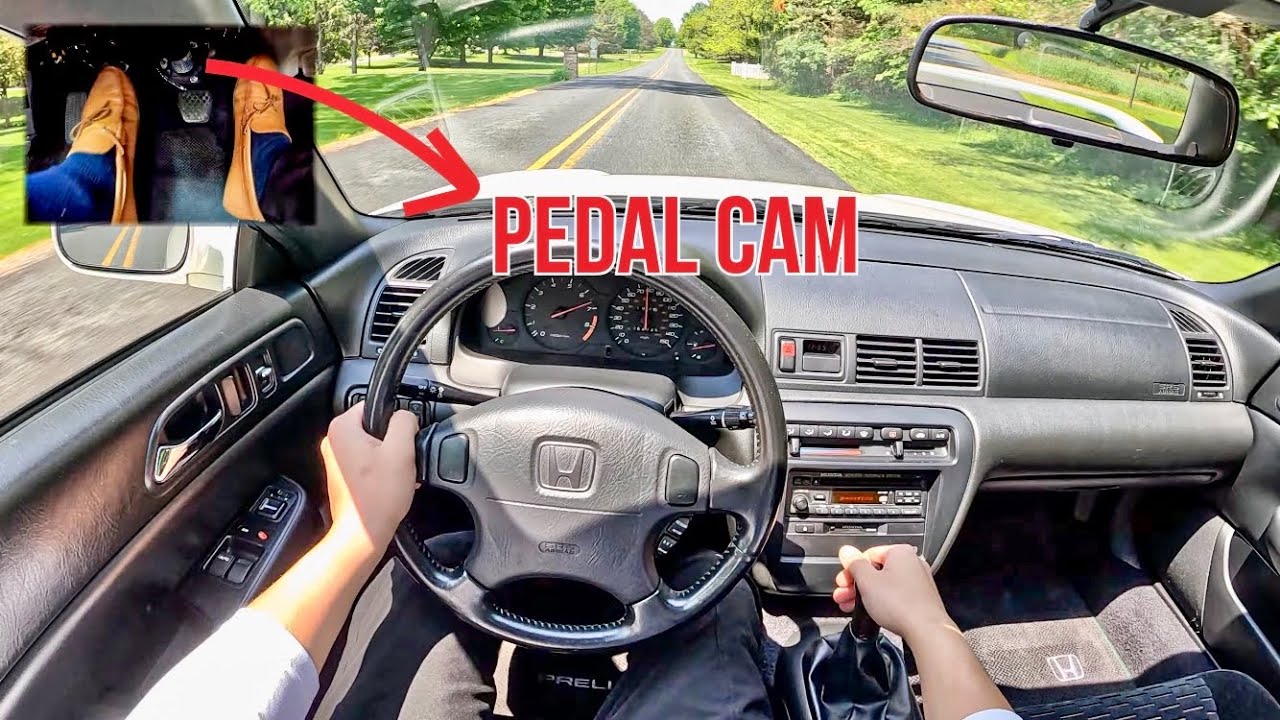 Honda Prelude Type SH • Super Handling • POV Driving Experience - YouTube