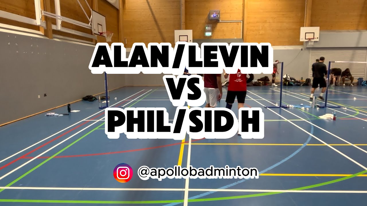 Apollo VS All Nations - AWAY match Alan D'Cruz/Levin VS Phil Troke/Sid ...