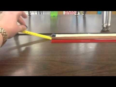 Marble ramp data and analysis - YouTube