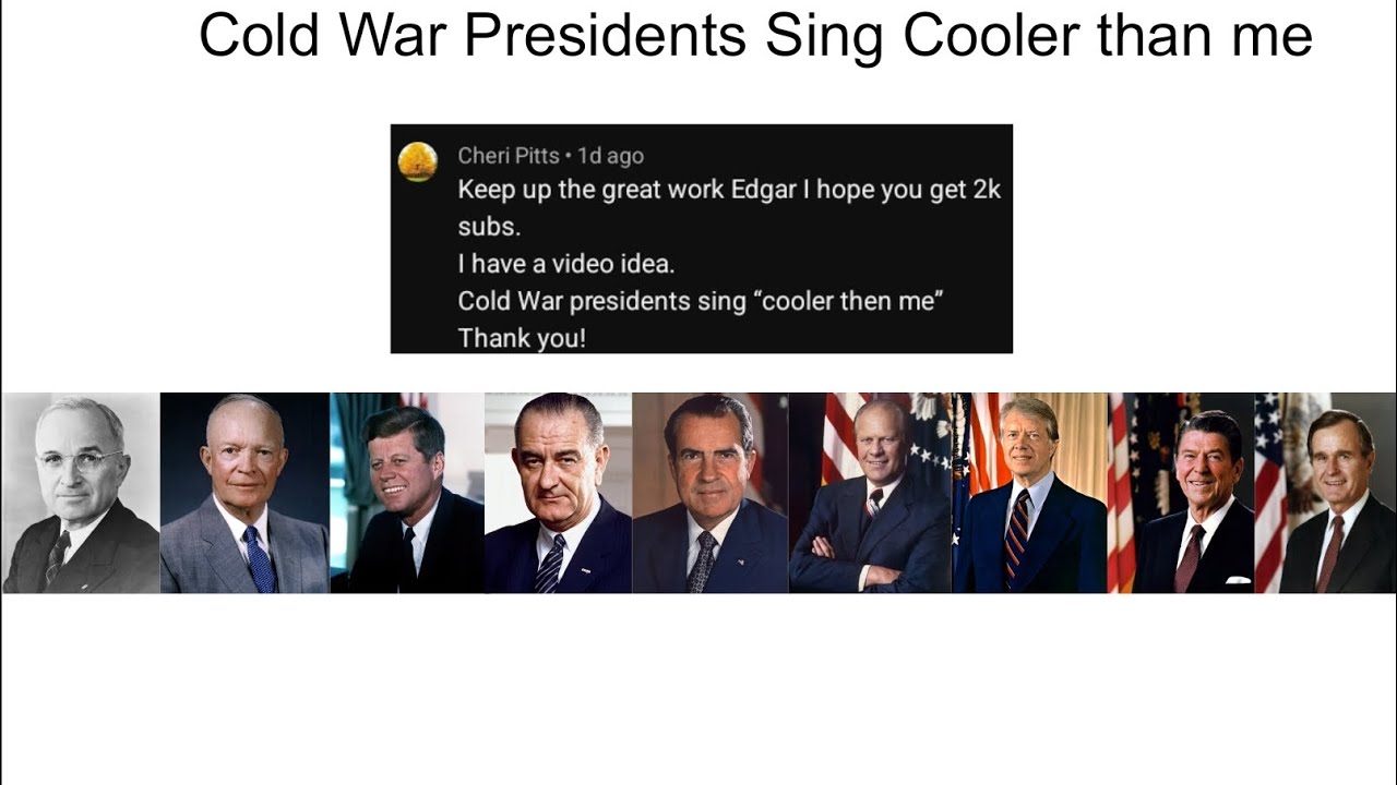 Cold war presidents sing cooler than me - YouTube