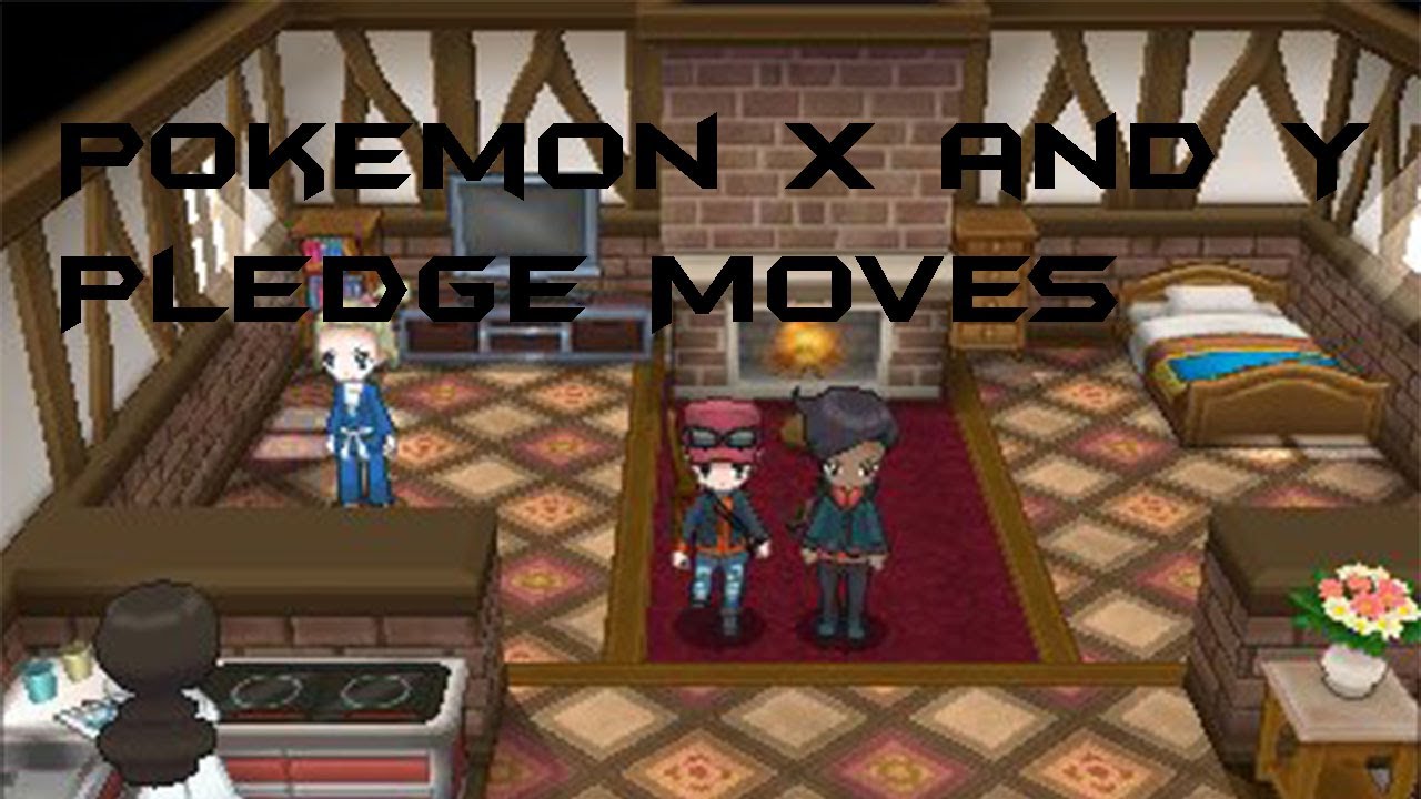 Pokemon X and Y Pledge Moves - YouTube