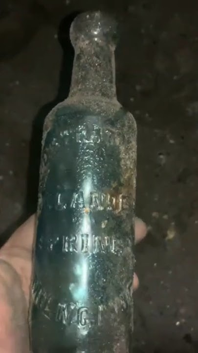 a d strathblane allander springs. milngavie beer or water found bottle digging glasgow scotland ...