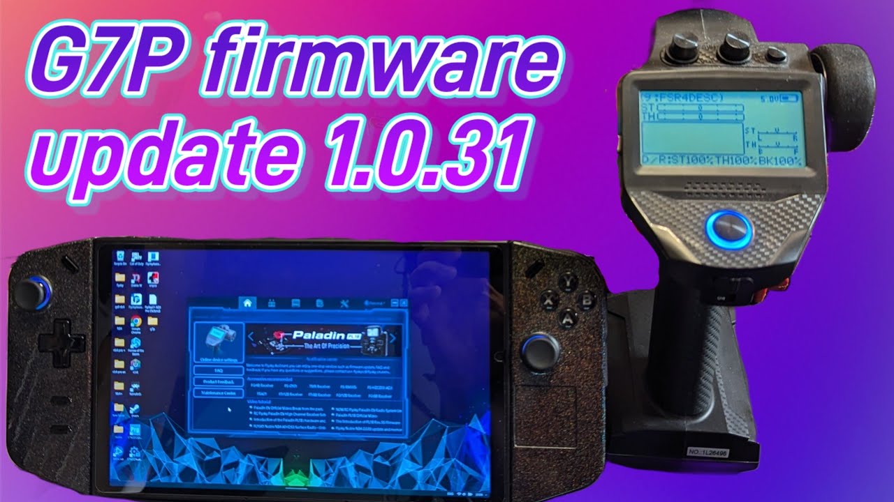 Flysky G7P Firmware update 1.0.31 - YouTube