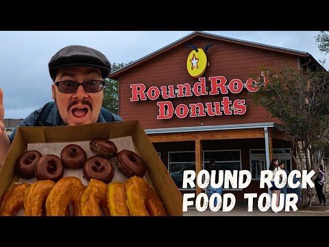World Famous Round Rock Donuts In Austin! - YouTube