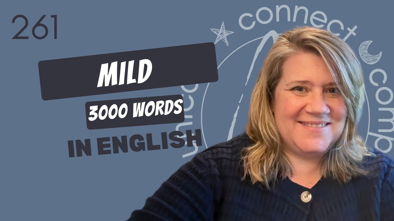 Learn English Vocabulary: "mild" - Definitions, Usage, Collocations ...
