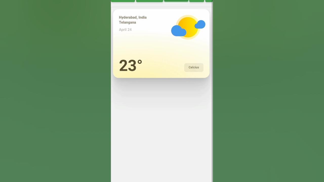 Weather Card In Html And Css Html Css Tutorial Webdesign Codingtips Weather Animtion