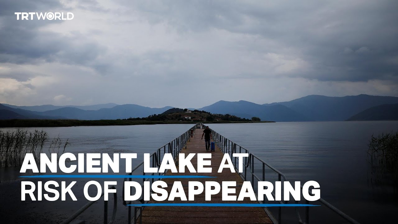Climate change, pollution draining ancient Lake Prespa in the Balkans ...