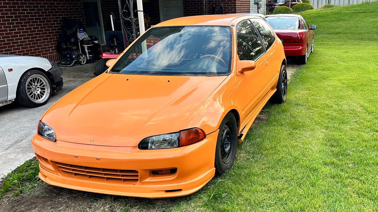 RWD HONDA CIVIC ( mid engine ) k20!! - YouTube