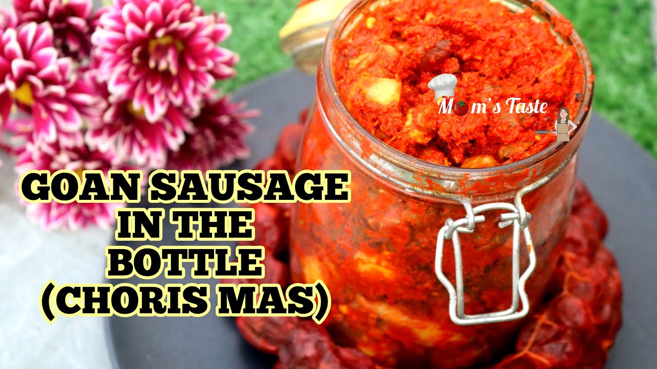 Goan sausage in the bottle| Goan Choris Maas - YouTube