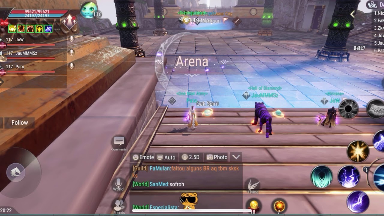 PERFECT WORLD MOBILE - Arena 4/10 dia 08-06 - YouTube