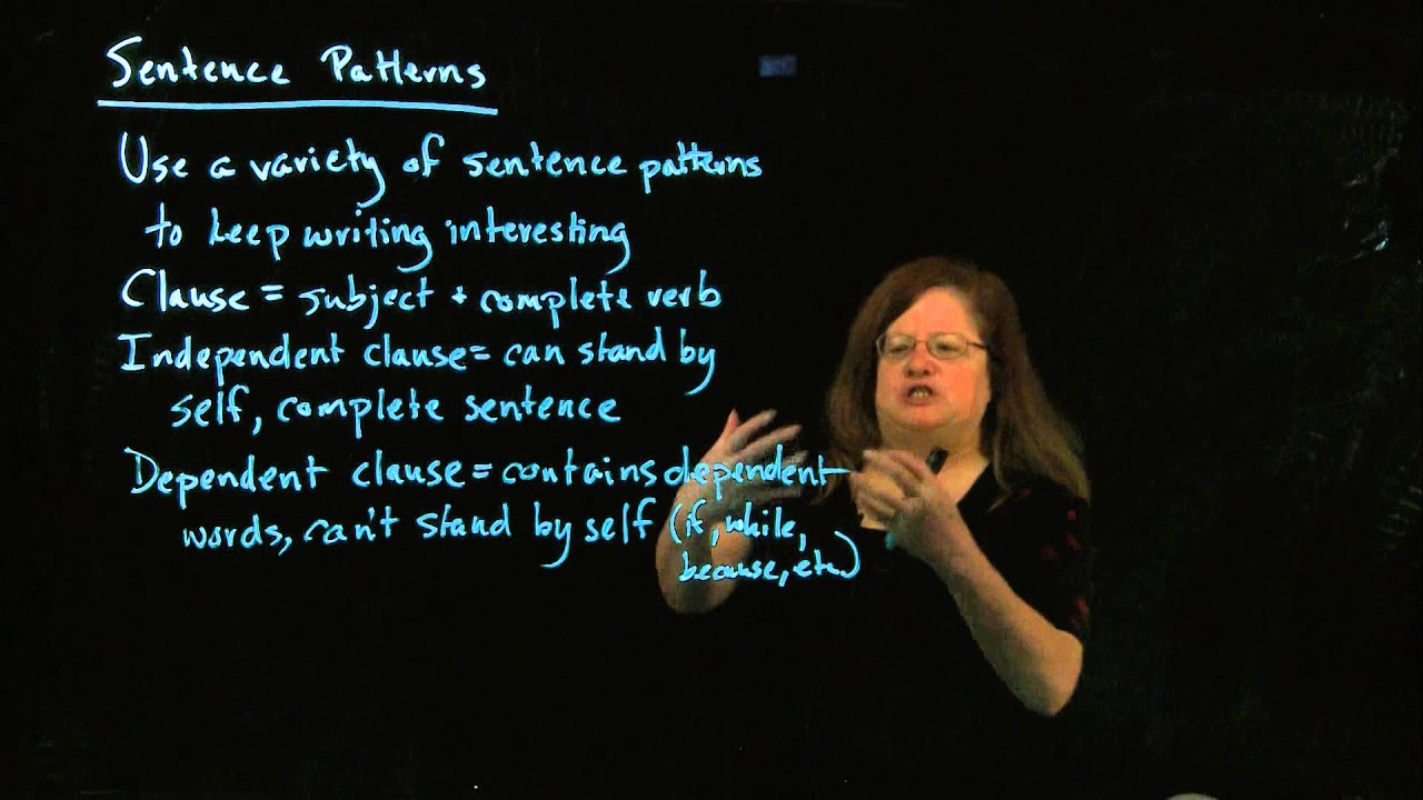 Sentence Patterns - YouTube