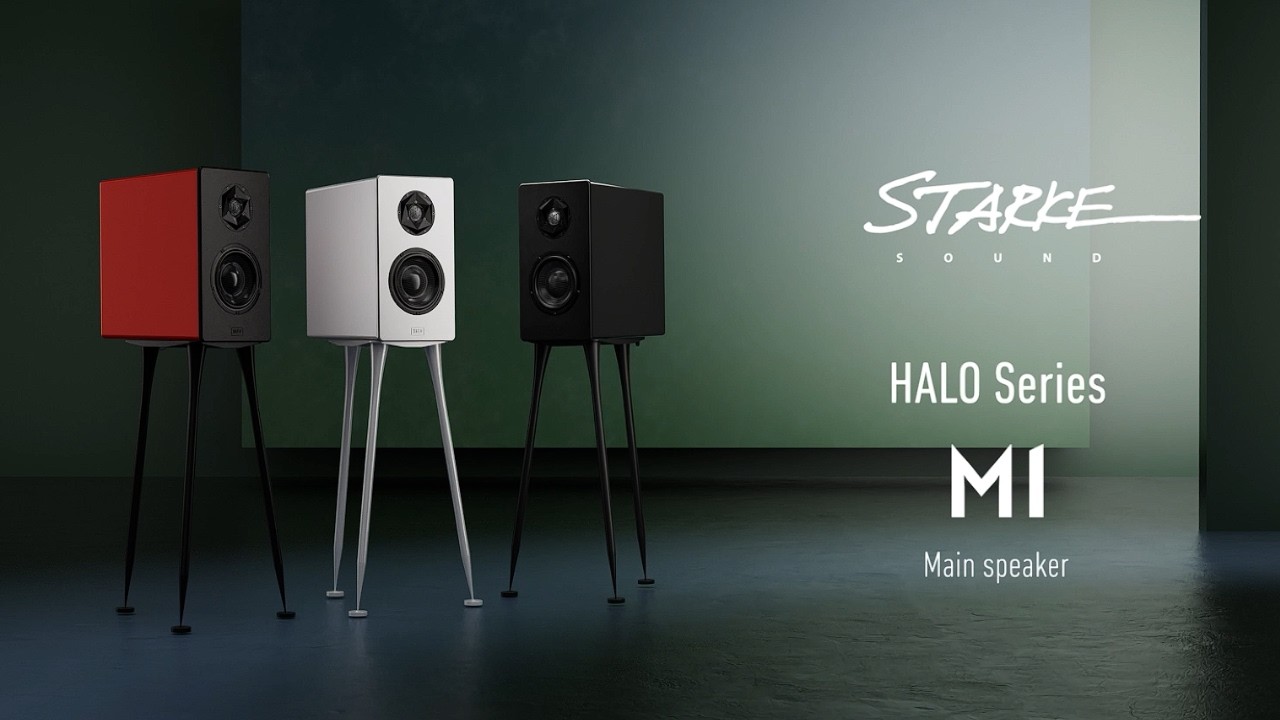 Introducing the Starke Sound Halo M1 Stand Mount Speaker! - YouTube