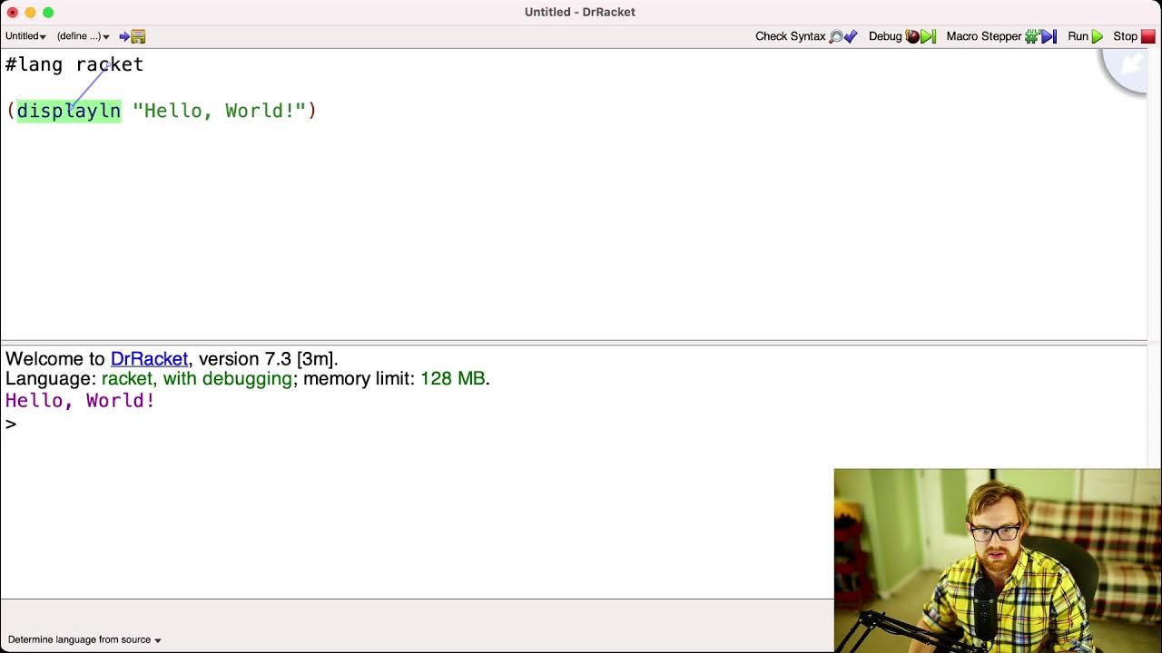 (OLD: 2021) L0: Introduction to Racket and Dr. Racket - YouTube