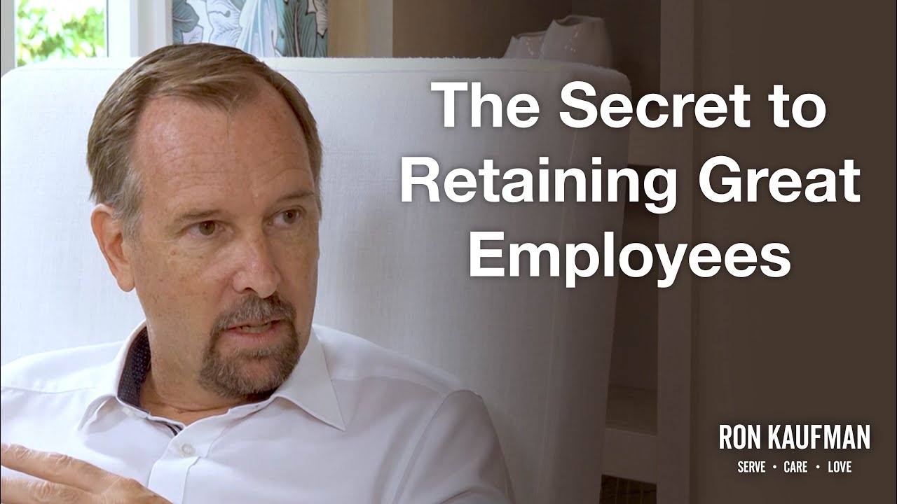The Secret to Retaining Great Employees - YouTube