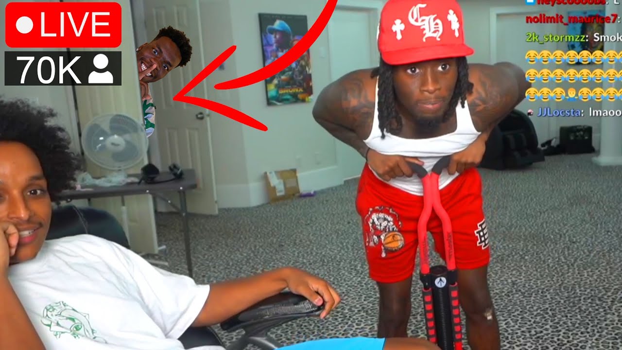 i Caught Kai Cenat & Agent 00 lacking - YouTube