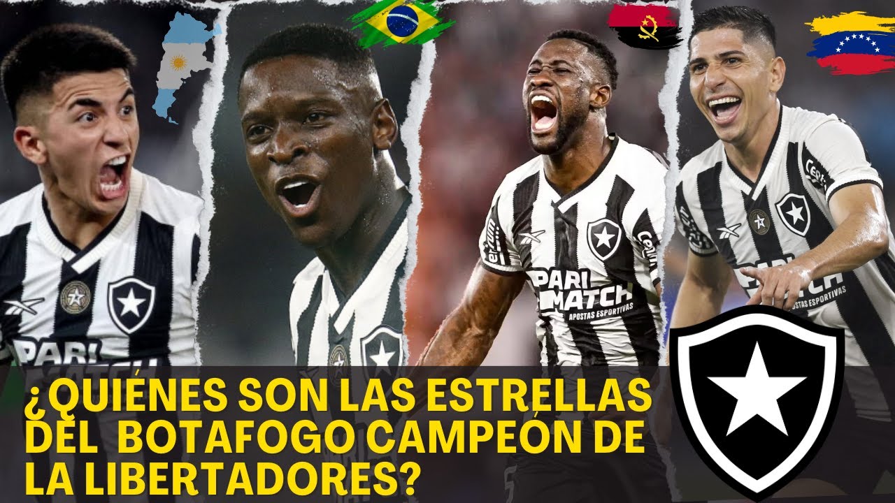 ¿Quiénes Son las Estrellas del Botafogo Campeón de la Libertadores? # ...