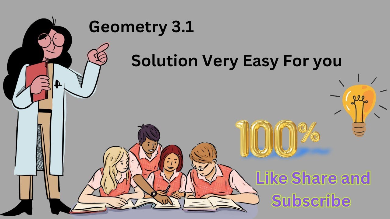 Ssc Geometry practice set 3.1 Math solution easy solution #maths # ...