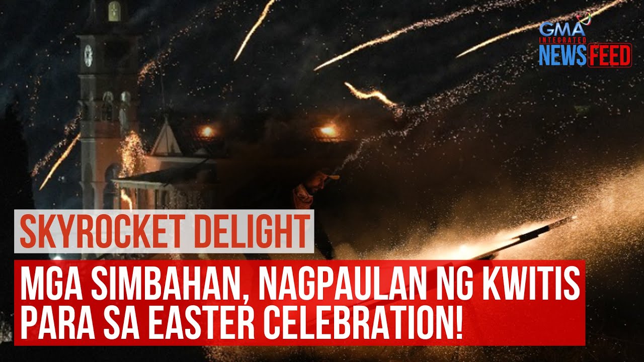 Mga simbahan, nagpaulan ng kwitis para sa Easter celebration! | GMA ...