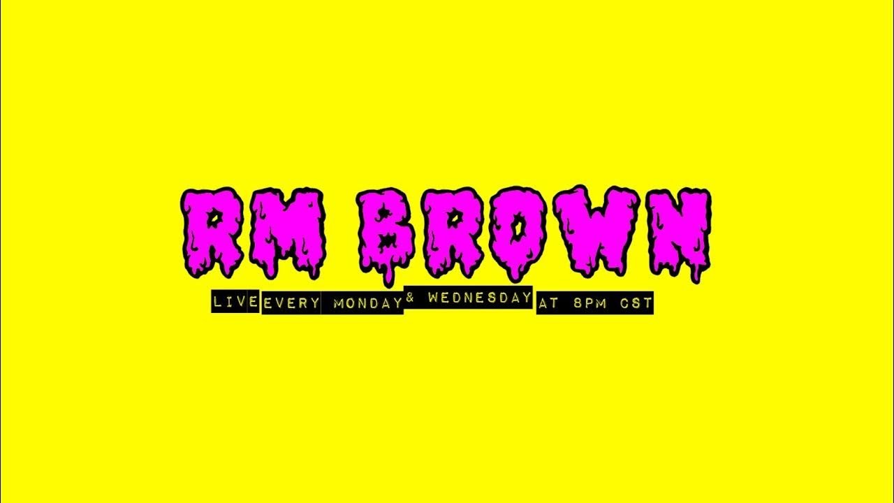 Rm Brown's Epic 4am 1 Second Live Stream - YouTube