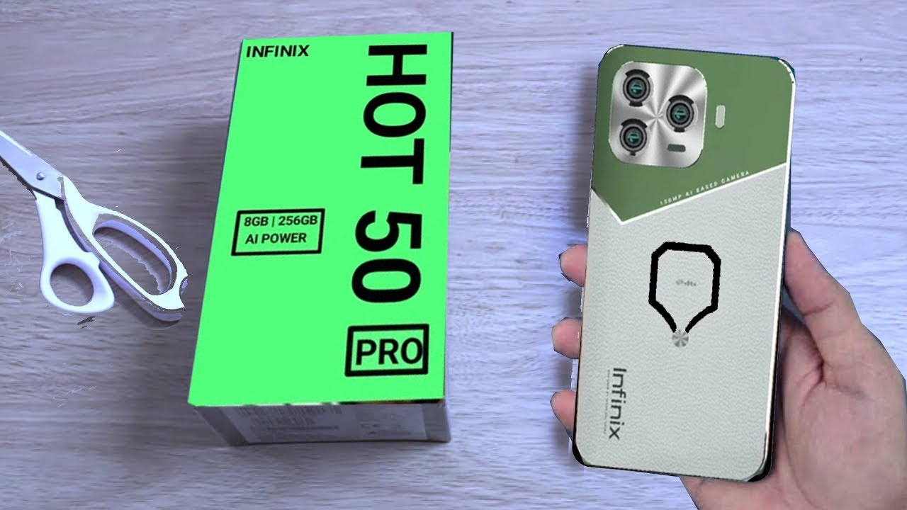 Infinix Hot 50 Pro Unboxing & First Look - YouTube
