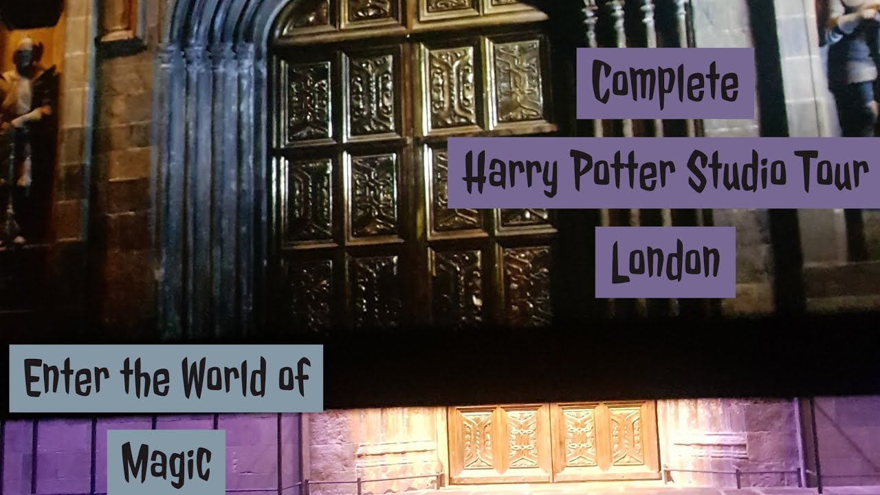 Warner bros. full studio tour London - Making of Harry Potter - YouTube