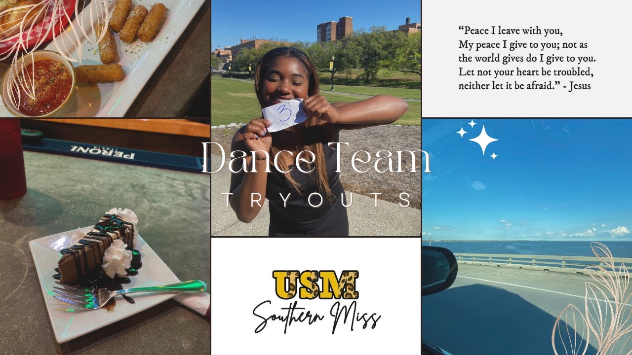 USM Dance Tryouts♡ | dixie darlings, GRWM, Fun Night, & Stressful day ...