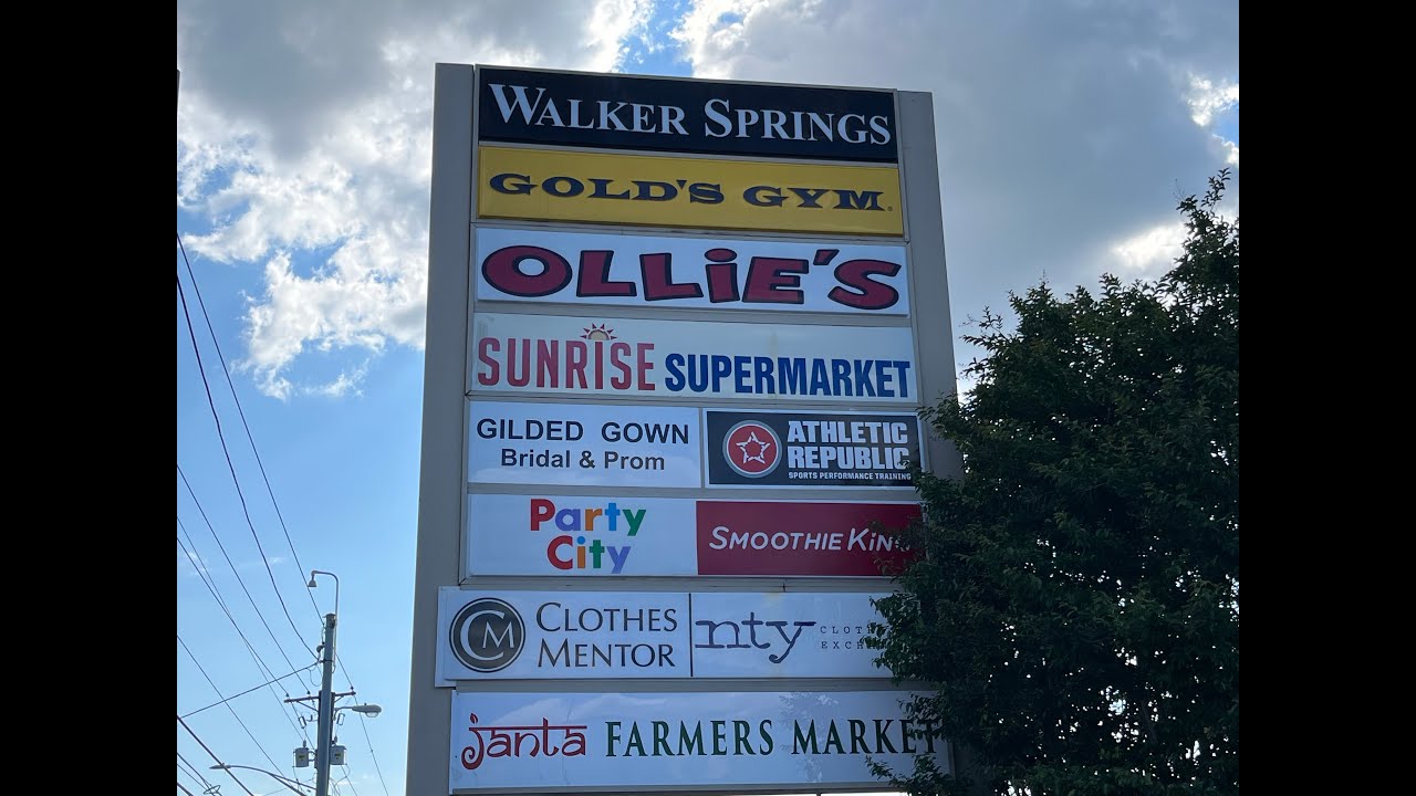 Walker Springs Shopping Center - YouTube