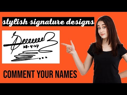 Signature style of my name | How to make a signature for your name ...