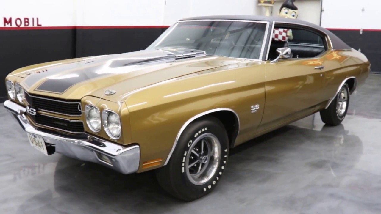 70 Chev Chevelle Gold 70-4311T - YouTube