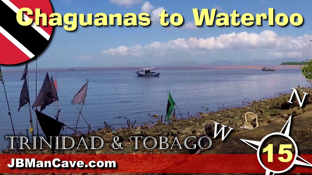 Drive to Temple in the Sea from CHAGUANAS to WATERLOO Trinidad and ...