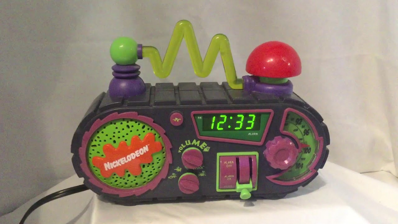 Nickelodeon radio alarm - YouTube