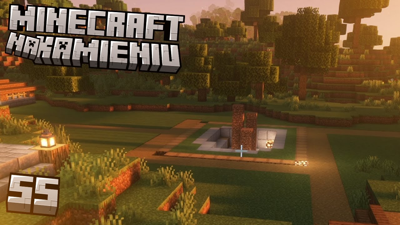 Budujemy staw z fontanna! | Minecraft na Kamieniu #55 - YouTube
