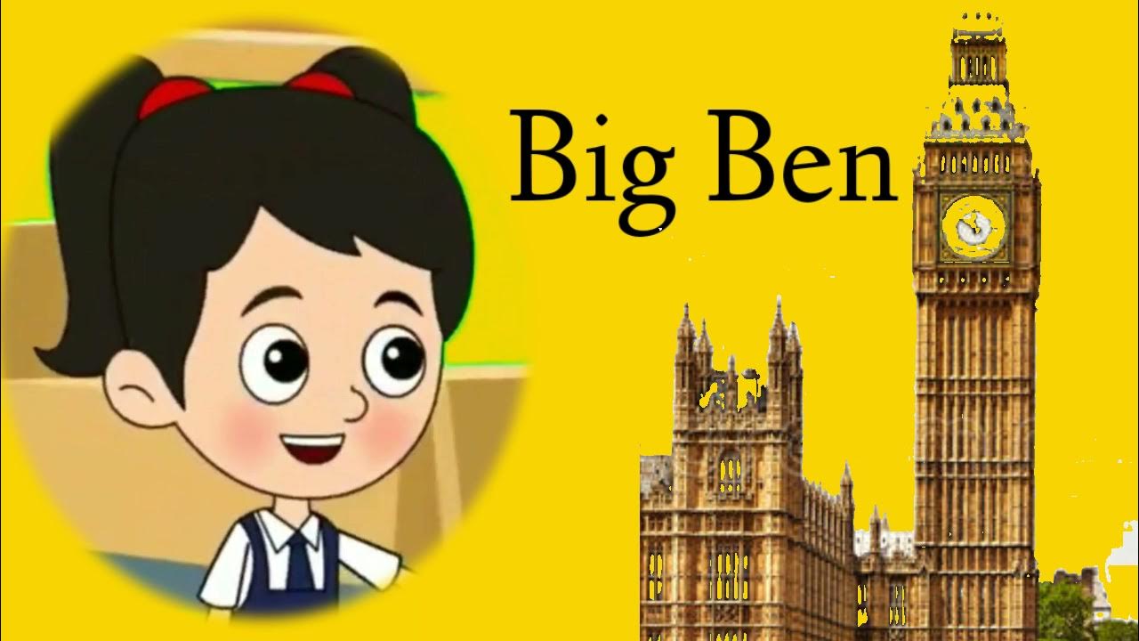 Big Ben for kids : Famous World Landmarks for Children - YouTube