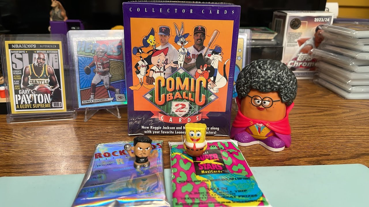 Comic Ball 2 Collection Baseball ⚾️ Cards & Bonus - YouTube