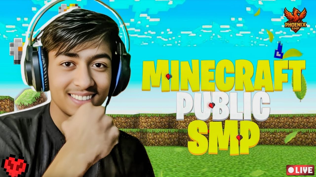 | Minecraft Phonix MC Live Lifesteel Public Server 24/7 Join Now 🔴 ...