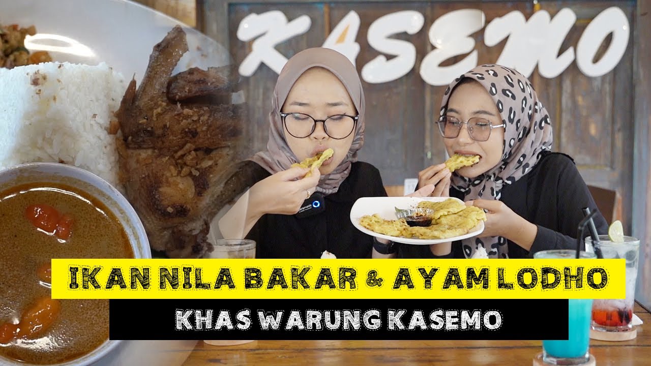 MAKAN DENGAN VIBES JOGJA PLUS PREWED GRATIS DI WARUNG KASEMO - YouTube