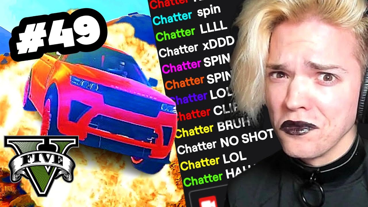 If I Fail a Stunt Jump, Chat Makes Me Spin The Wheel - YouTube