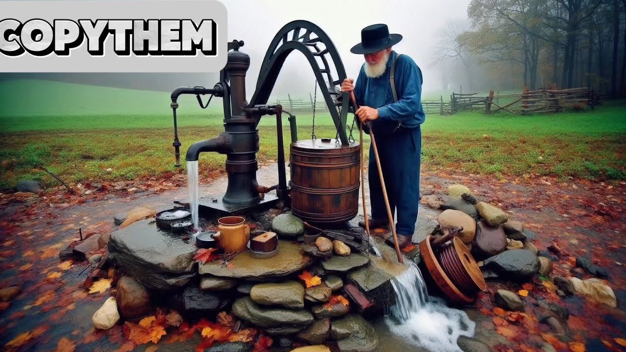 How the Amish Pump Water Without Electricity or Fuel – Genius Off-Grid ...