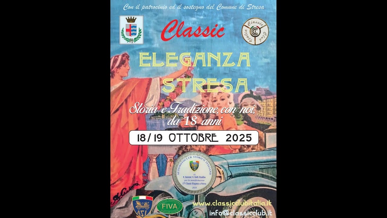 CLASSIC ELEGANZA STRESA 18 - 19 ottobre 2025 - YouTube